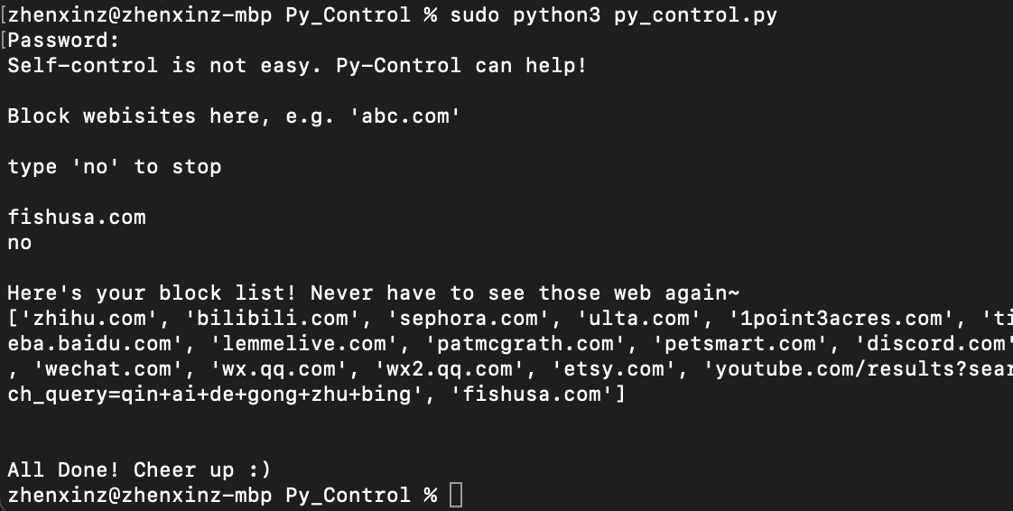 GitHub - Zhenxin-Zhang/PyControl: PyControl is here to block your ...