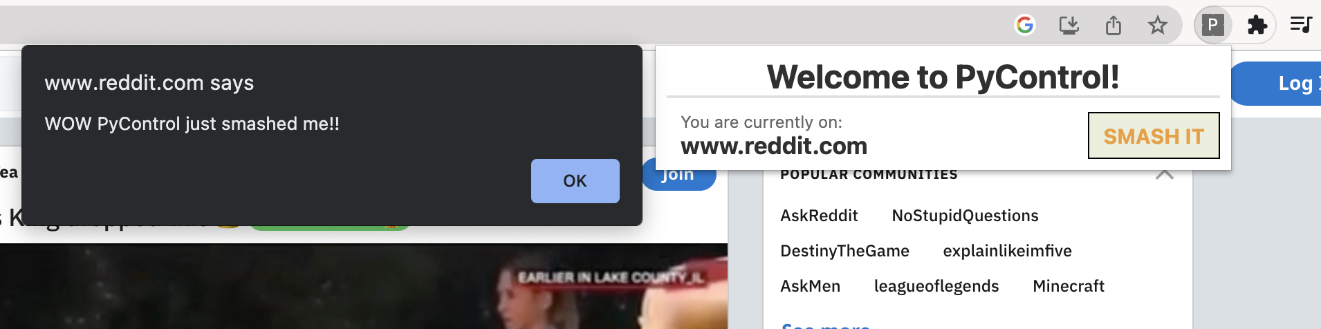 GitHub - Zhenxin-Zhang/PyControl-on-Chrome: Your fav productivity tool, now as a Chrome Extension