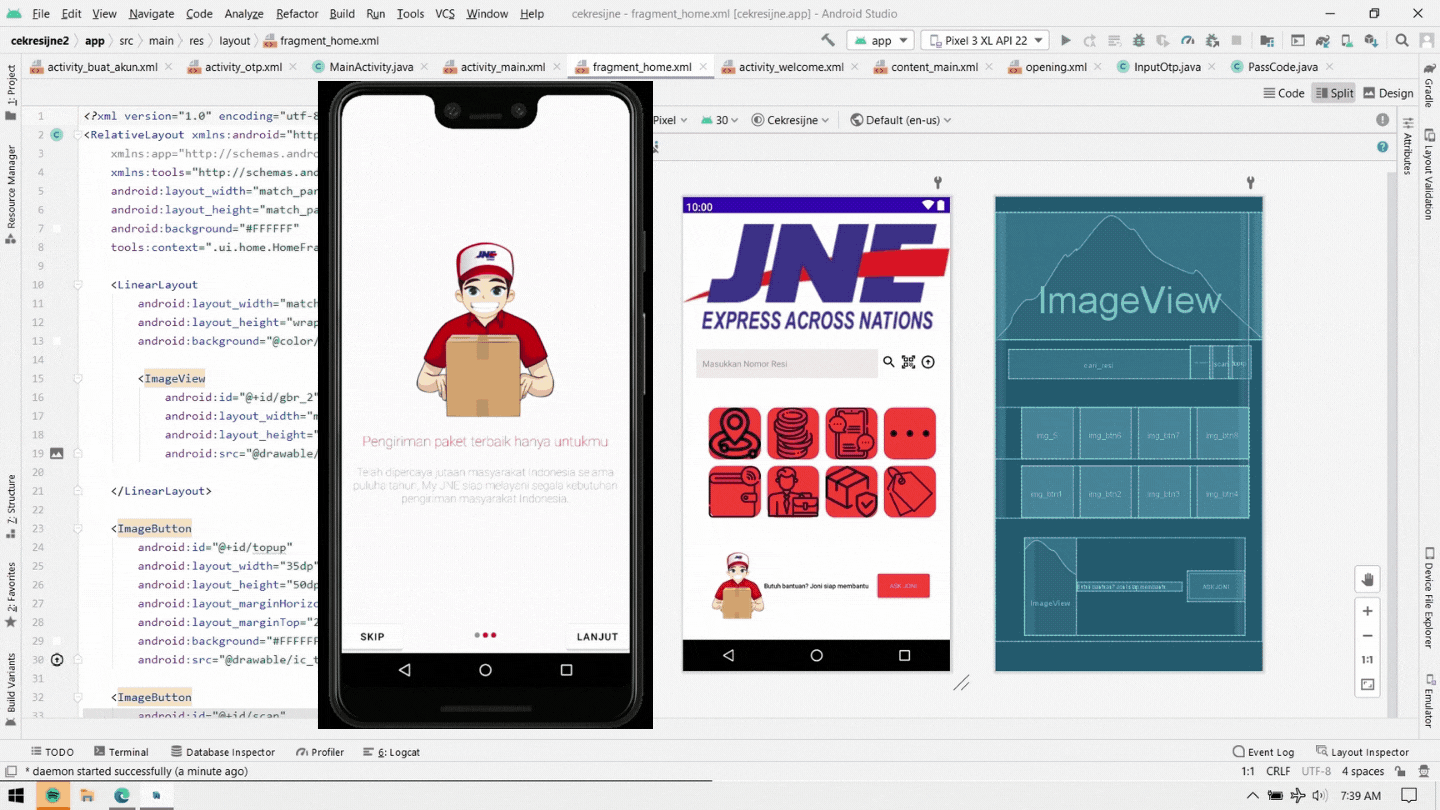 GitHub - fdyndh/Ujian-Ulang-RKS---1800018312: aplikasi cek resi jne