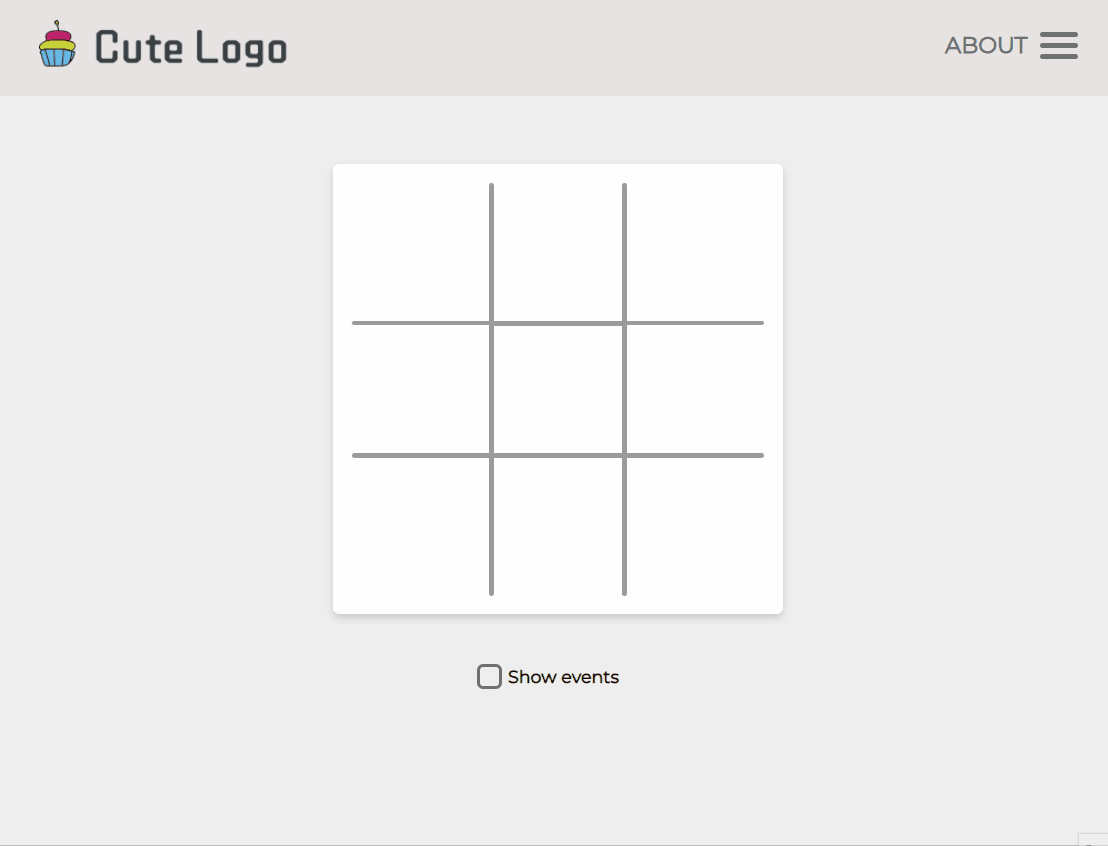 GitHub - carolinanonato/tic-tac-toe: 🌷 A tic-tac-toe game made using ...