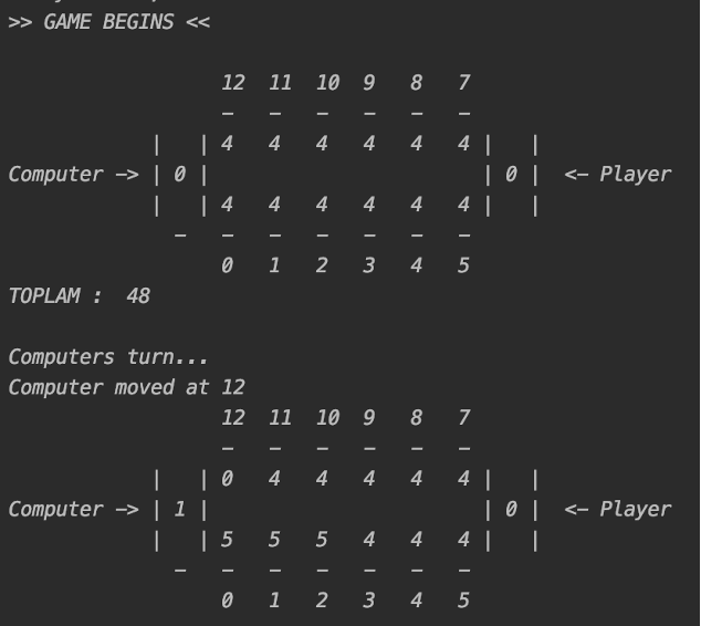 GitHub - ayshahilal/Mancala-Game-Using-MiniMax