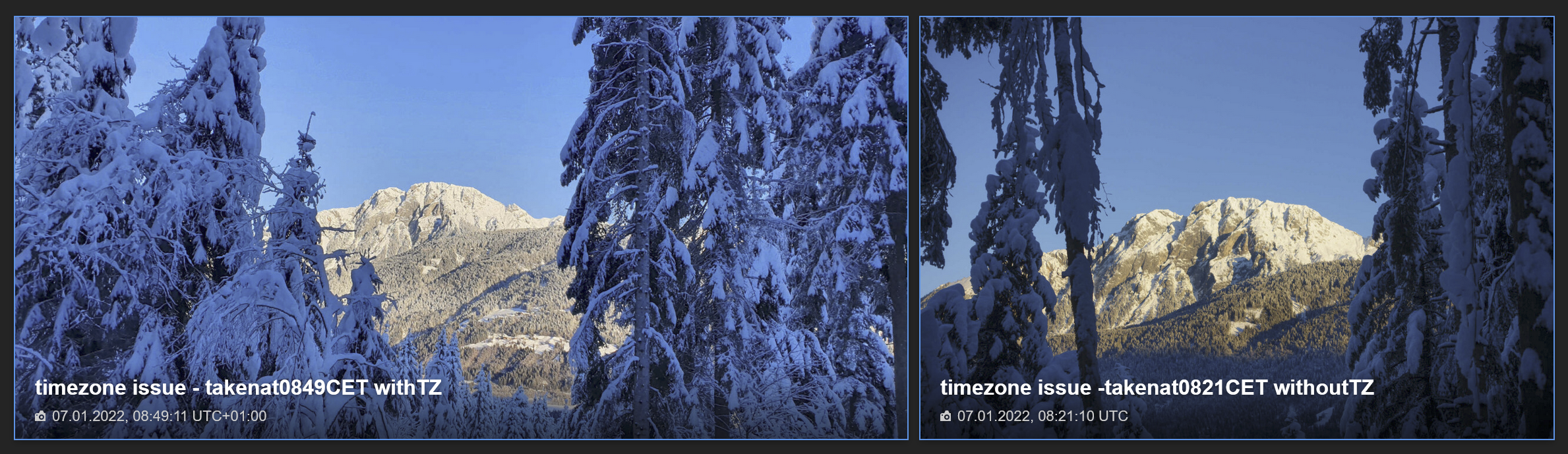 Another timezone issue · Issue #1206 · LycheeOrg/Lychee · GitHub