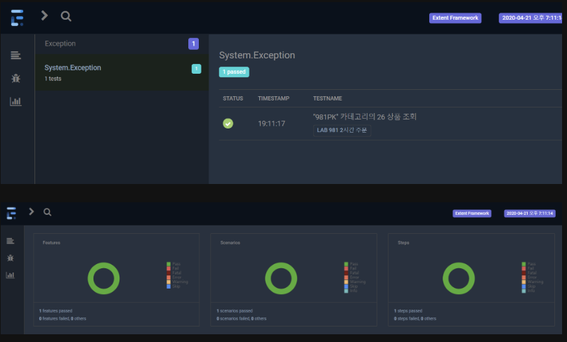 ExtentTest.Fail Method is not set (Status) parameter. · Issue #89 ...