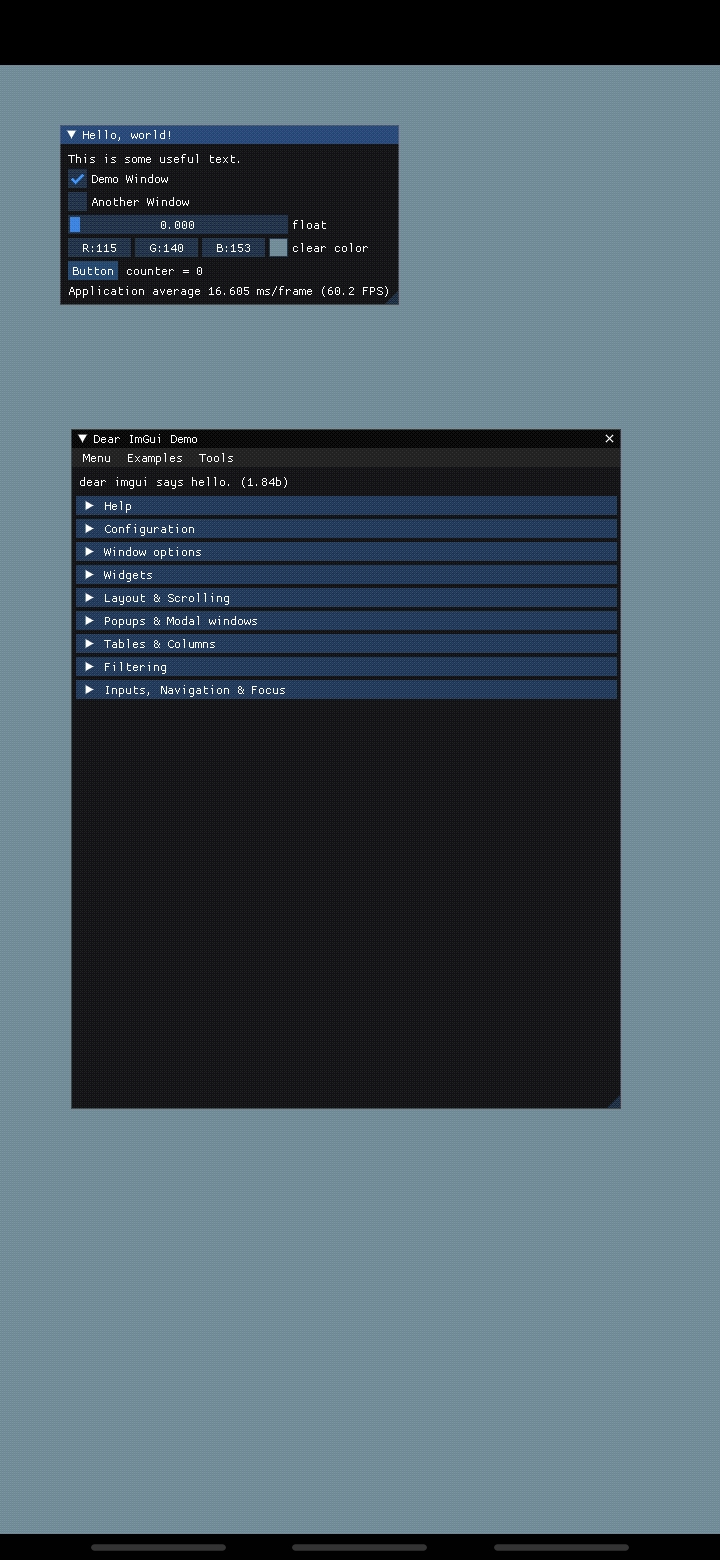 SDL2 + OpenGL 3 ES Android: weird X's · Issue #4456 · ocornut/imgui · GitHub