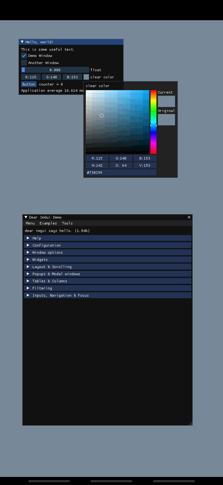 SDL2 + OpenGL 3 ES Android: weird X's · Issue #4456 · ocornut/imgui ...
