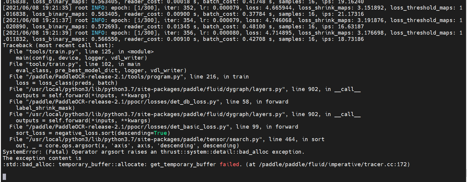 DBNet训练文本检测模型 · Issue #3053 · PaddlePaddle/PaddleOCR · GitHub