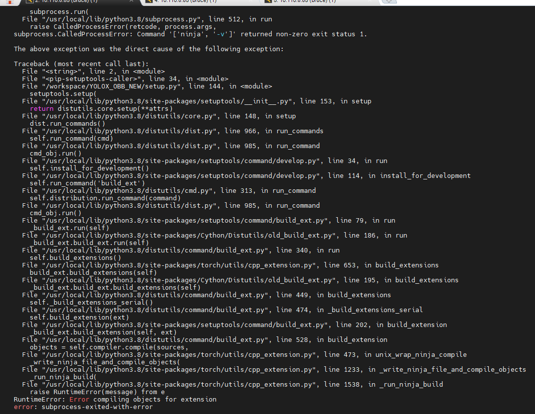 编译yolox环境的时候一直报错，请问这个是怎么回事呢 · Issue #1245 · Megvii-BaseDetection/YOLOX ...