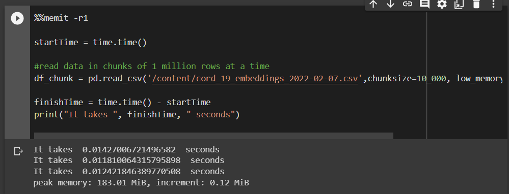 %memit jupiter notebook extension option not working · Issue #212 · pythonprofilers/memory ...