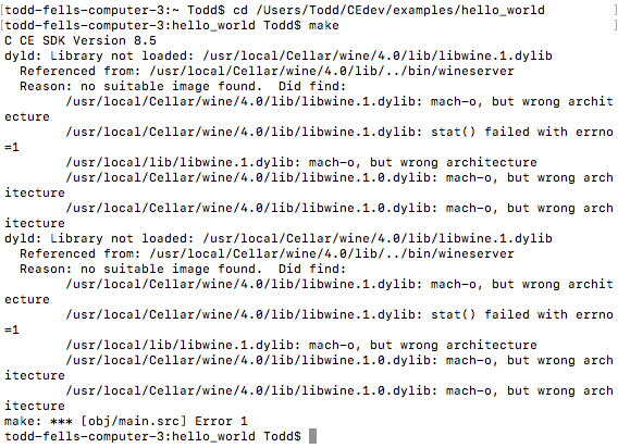 [macOS] Build environment setup issues · Issue #187 · CE-Programming/toolchain · GitHub