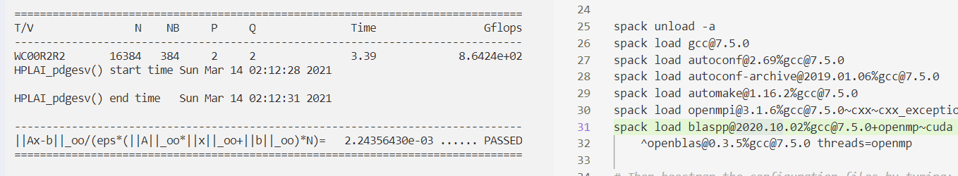 HPL failed residual checks on linux-centos7-aarch64 · Issue #1 · wu-kan/HPL-AI · GitHub