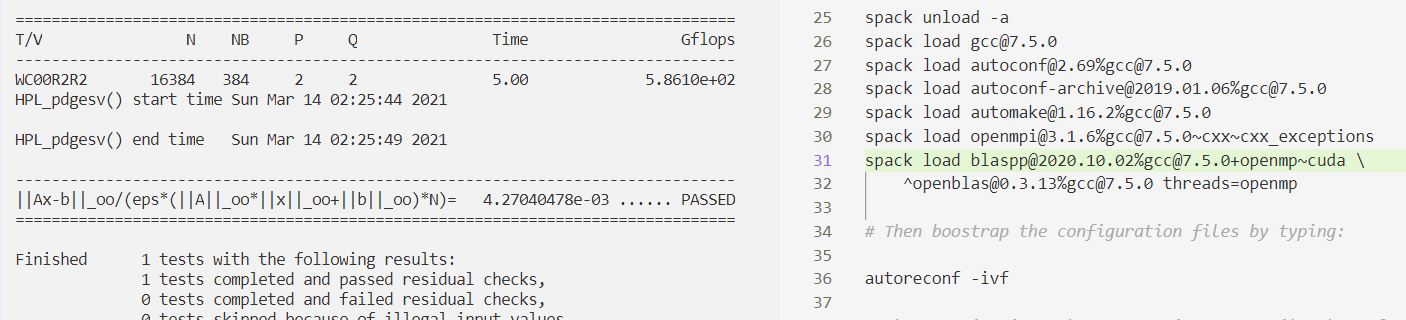HPL failed residual checks on linux-centos7-aarch64 · Issue #1 · wu-kan/HPL-AI · GitHub