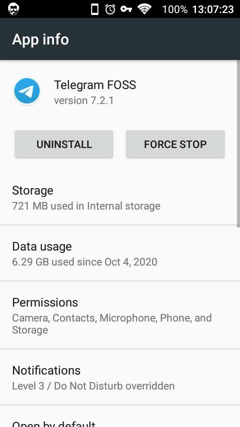 Extreme amount of user data stored · Issue #473 · Telegram-FOSS-Team ...