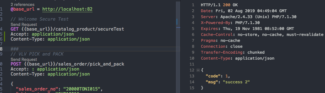 Debugging not working when sending request · Issue #398 · Huachao/vscode-restclient · GitHub