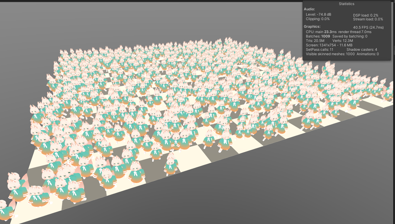 GitHub - JLChnToZ/VRCU_GPUAnimationInstancing: My fork of VRC Animation GPU Instancing (AGI ...
