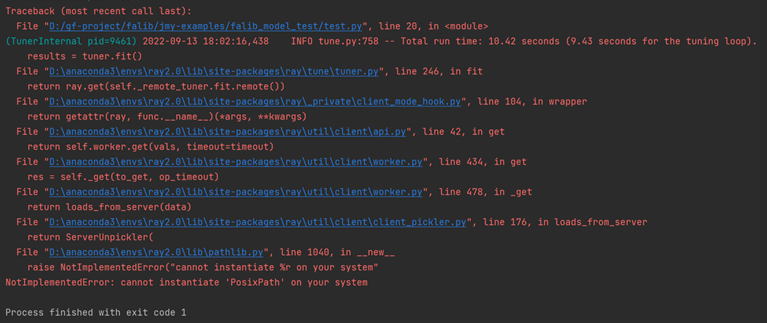 [jobs] cannot instantiate 'PosixPath' on your system · Issue #28497 · ray-project/ray · GitHub
