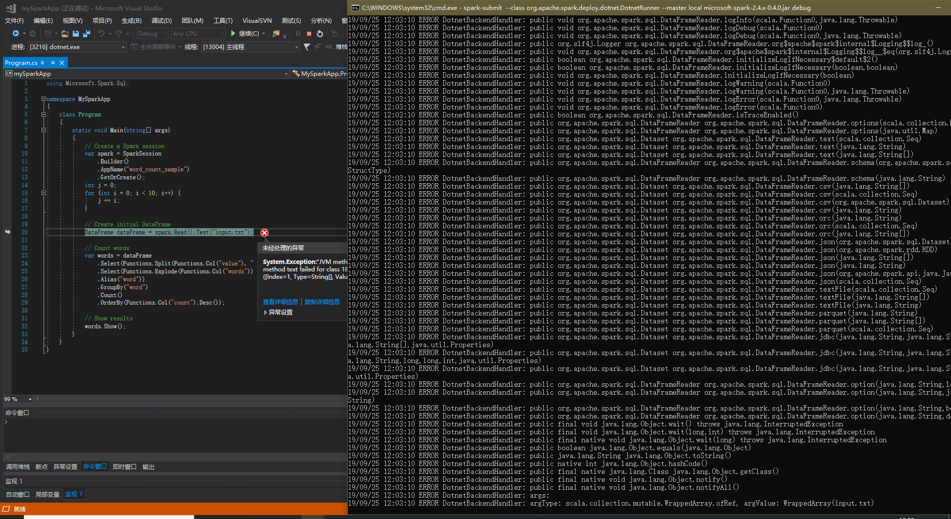 127.0.0.1:5567 access denied · Issue #256 · dotnet/spark · GitHub