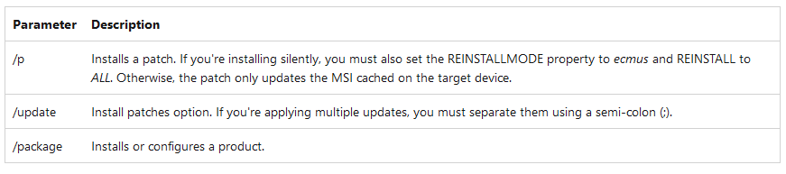 Implement msiexec /p into Execute-MSI or Execute-MSP · Issue #783 · PSAppDeployToolkit ...