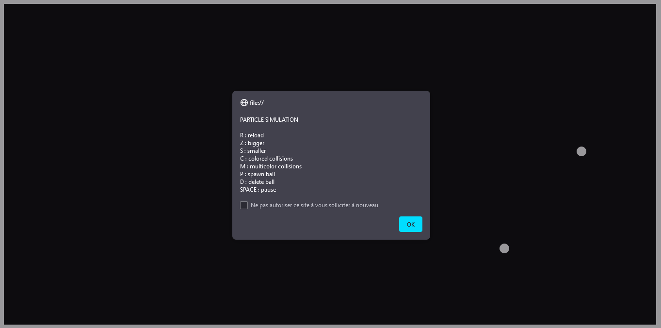 GitHub - TheoM83/PARTICLE-SIMULATION: A simple simulator for ball collisions.