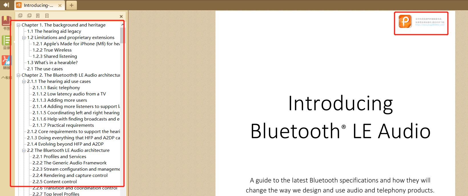 【小工具】自动生成PDF的目录 · Issue #293 · supperthomas/bluetoothlover_doc · GitHub