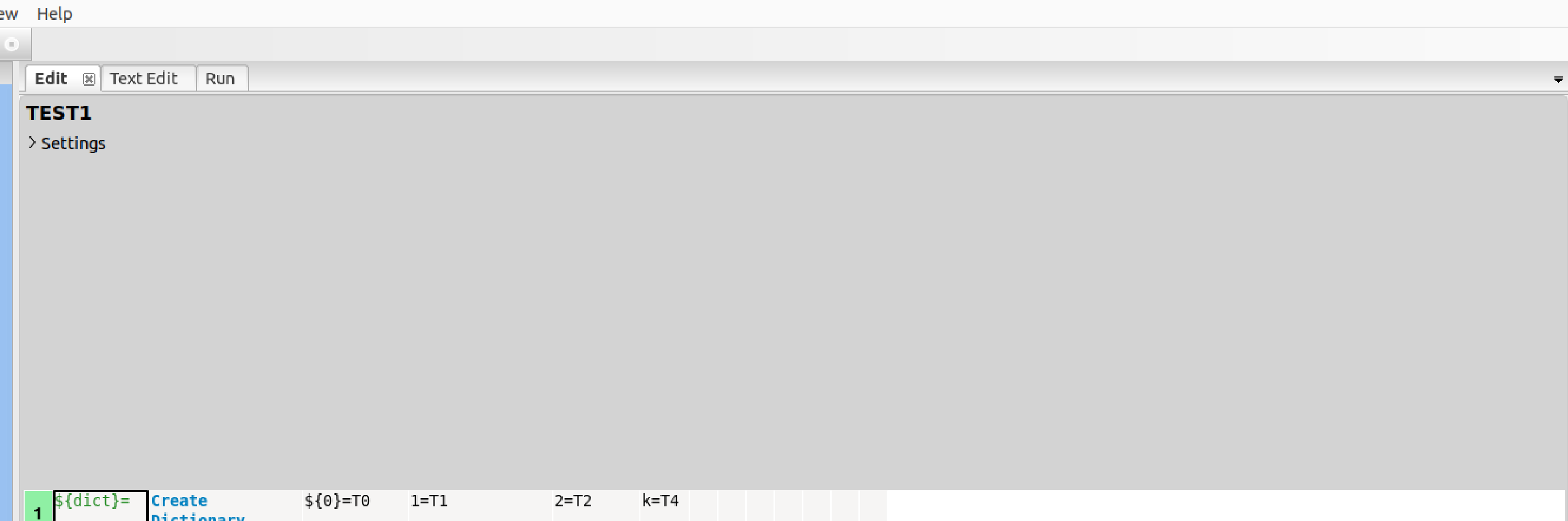 Inverted logic of "Edit" tab > "Settings" button · Issue #2598 · robotframework/RIDE · GitHub