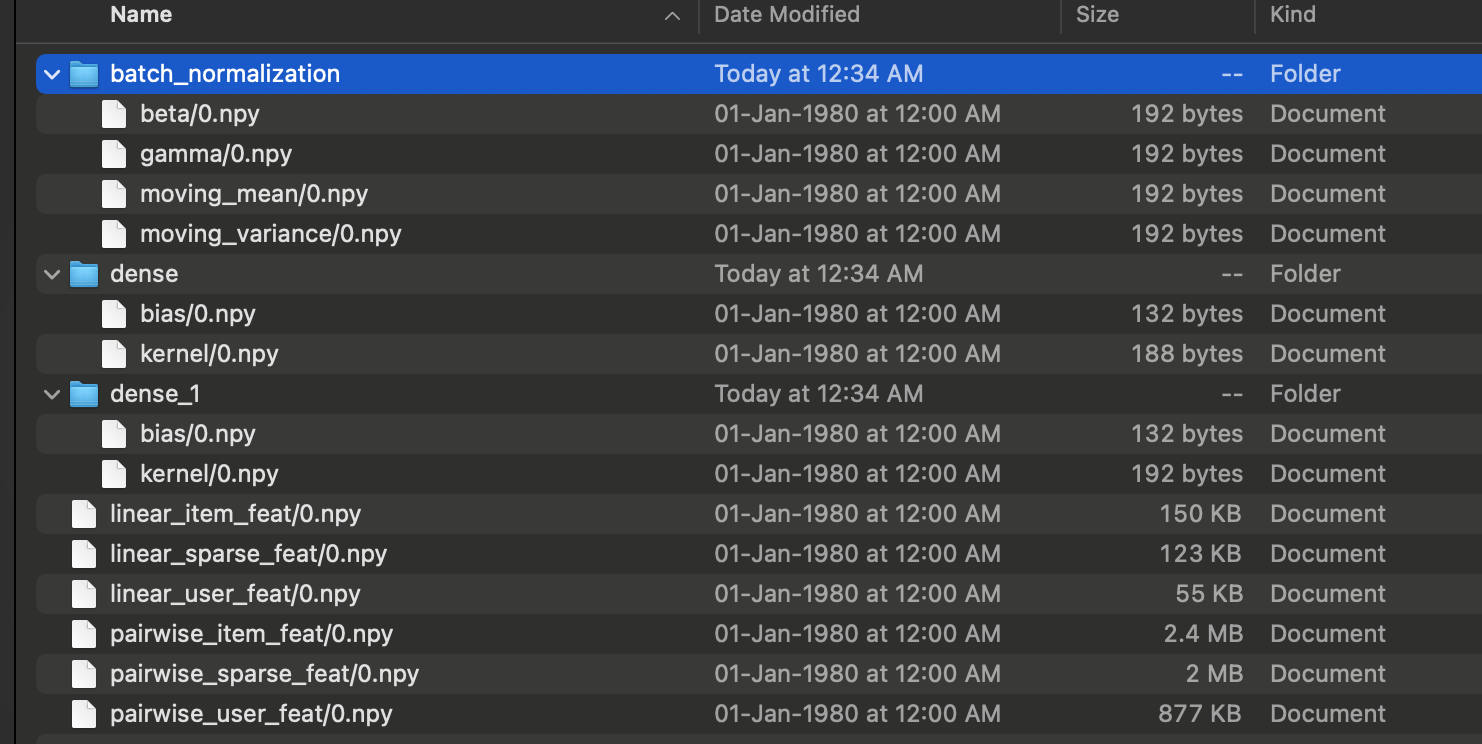 Error while loading Factorization Machine (FM) Model · Issue #378 · massquantity/LibRecommender ...