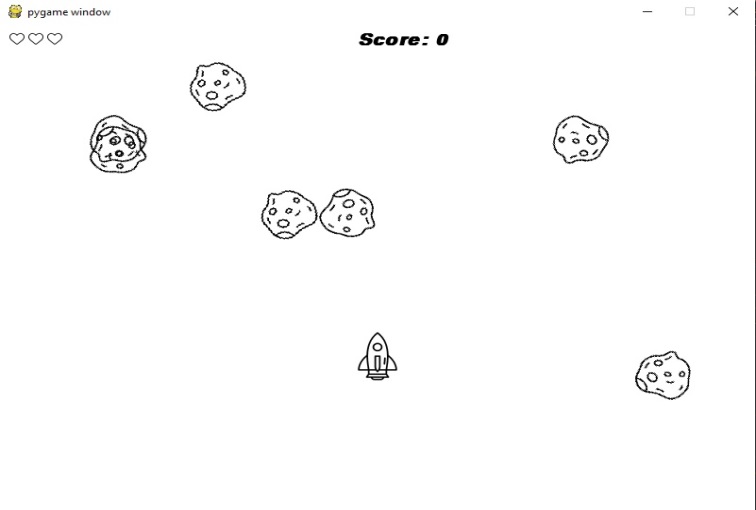 GitHub - IvanKamsigovski/PYgame_Asteroids