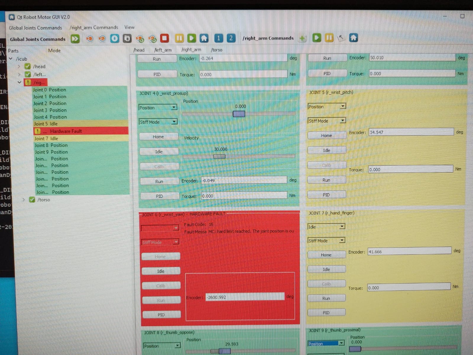right wrist hardware fault · Issue #1423 · robotology/icub-tech-support · GitHub