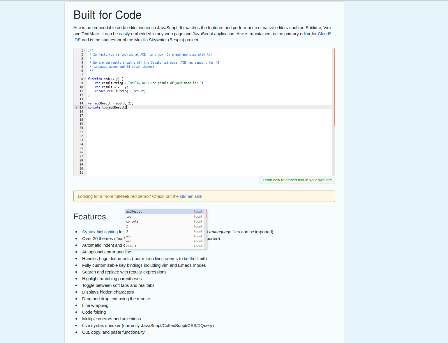 Autocomplete floats when scrolling the document · Issue #3693 · ajaxorg/ace · GitHub