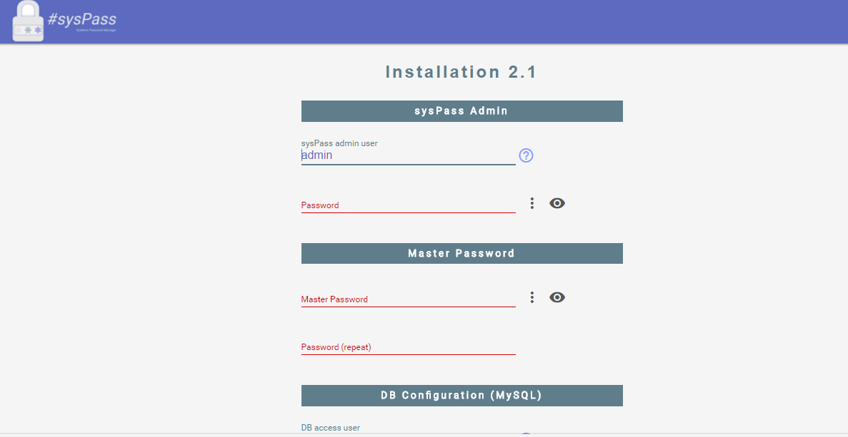 Unable to upgrade syspass sysPass-2.1.11 · Issue #651 · nuxsmin/sysPass · GitHub