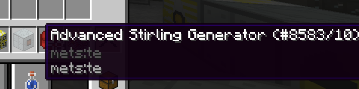 Advanced Stirling Generator does not have crafting recipe. · Issue #62 ...