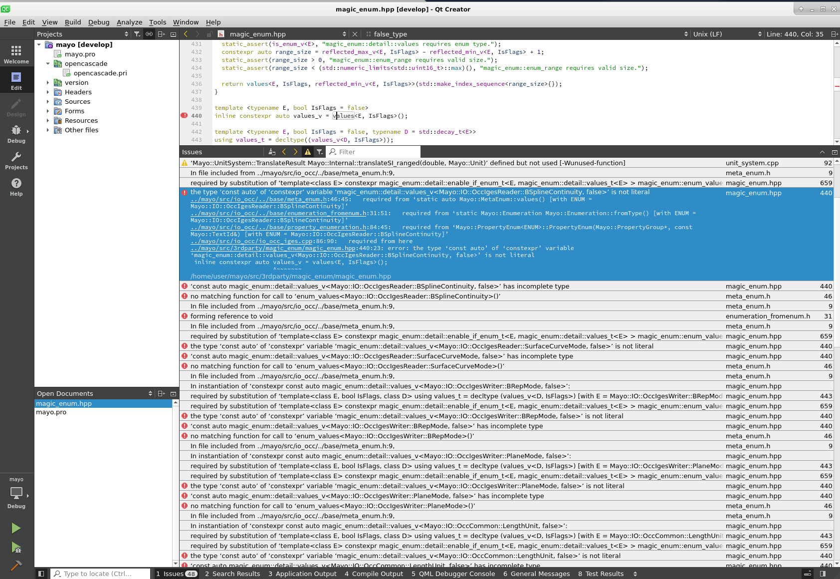compile error · Issue #59 · fougue/mayo · GitHub