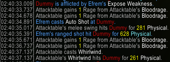 Bloodthirst is not benefitting from Improved Hunter's Mark and Expose Weakness · Issue #66 ...