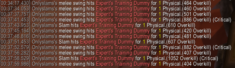 Slam is blocking the swing timer instead of suspending it · Issue #19 · magey/wotlk-warrior · GitHub