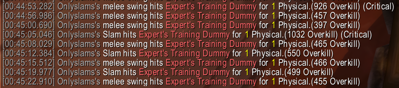 Slam is blocking the swing timer instead of suspending it · Issue #19 · magey/wotlk-warrior · GitHub