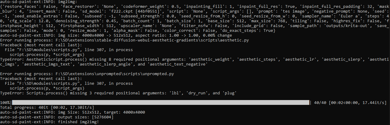 Slower than previous version for some reasons? · Issue #20 · Interpause/auto-sd-paint-ext · GitHub