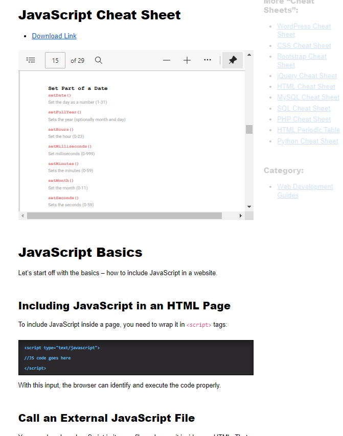 Cheat Sheet JS · Discussion #336 · LaunchX-InnovaccionVirtual/FrontEnd ...