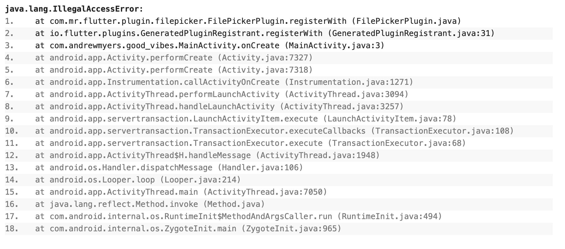 App crashes on install from App Store (Android Only) · Issue #297 ...