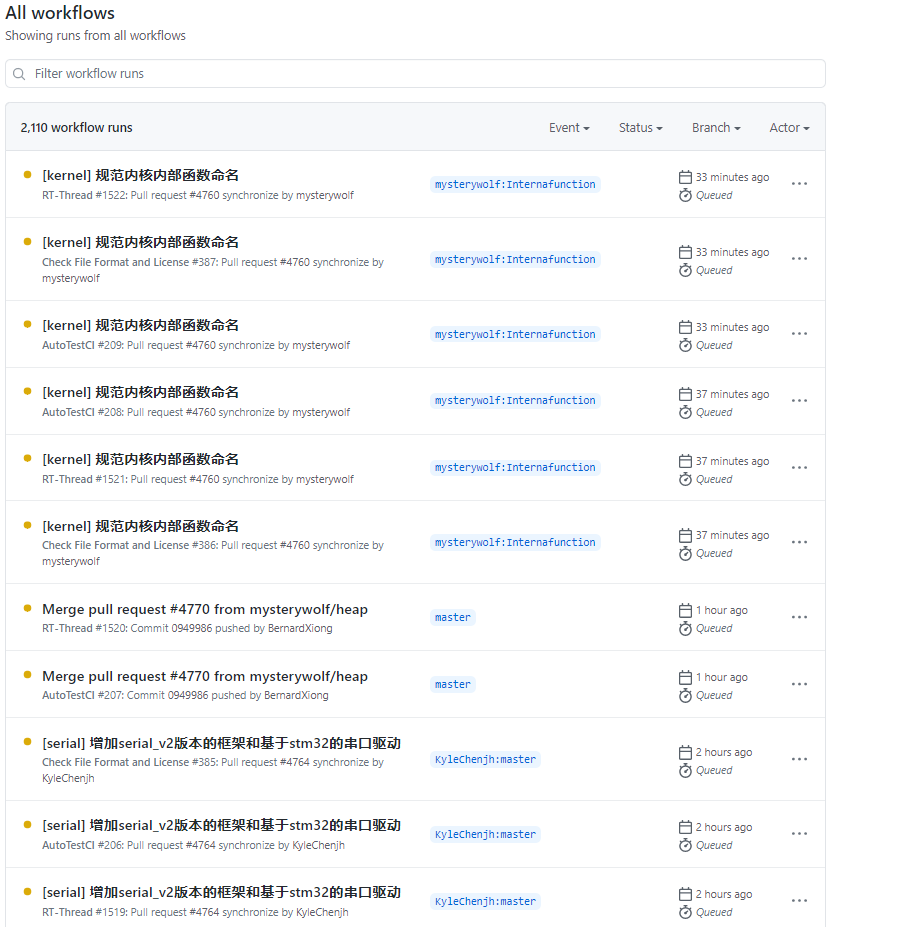 Stuck on “starting your workflow run” · Issue #1140 · actions/runner · GitHub
