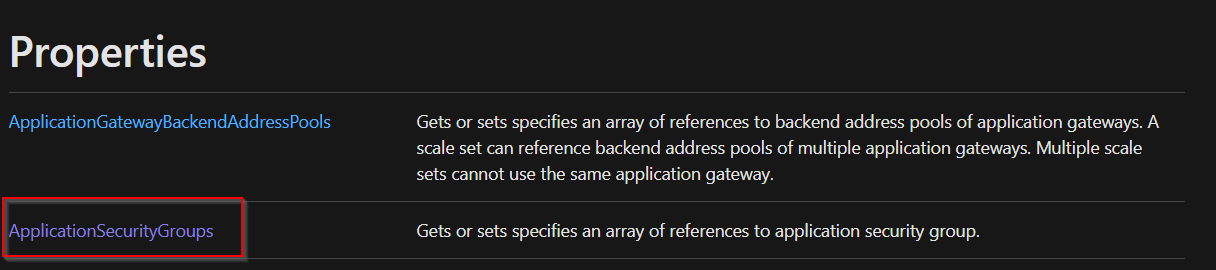 Powershell to Associate VMSS to ASG · Issue #74083 · MicrosoftDocs/azure-docs · GitHub