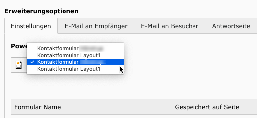 Choose a Powermail Form will show existing forms twice under TYPO3 9 · Issue #342 · in2code-de ...