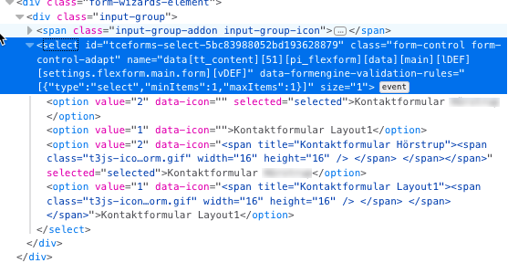 Choose a Powermail Form will show existing forms twice under TYPO3 9 · Issue #342 · in2code-de ...