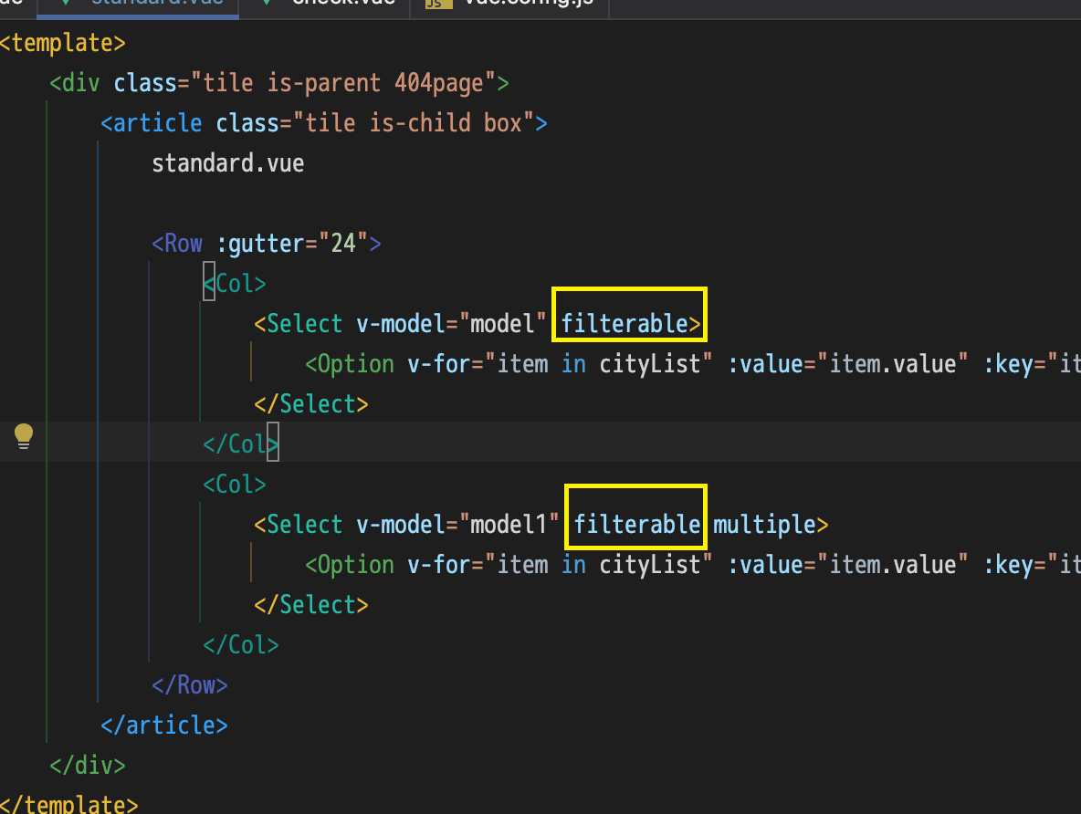 Bug Report Select 组件 加入filterable属性。输入文字并没有显示过滤效果 · Issue 260 · View Designviewuiplus · Github 