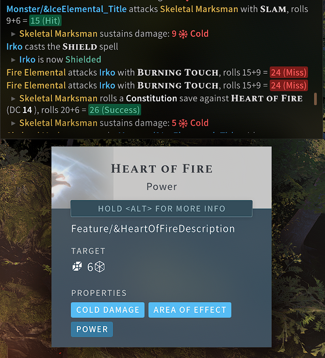 Elemental descriptions · Issue #3158 · SolastaMods/SolastaUnfinishedBusiness · GitHub