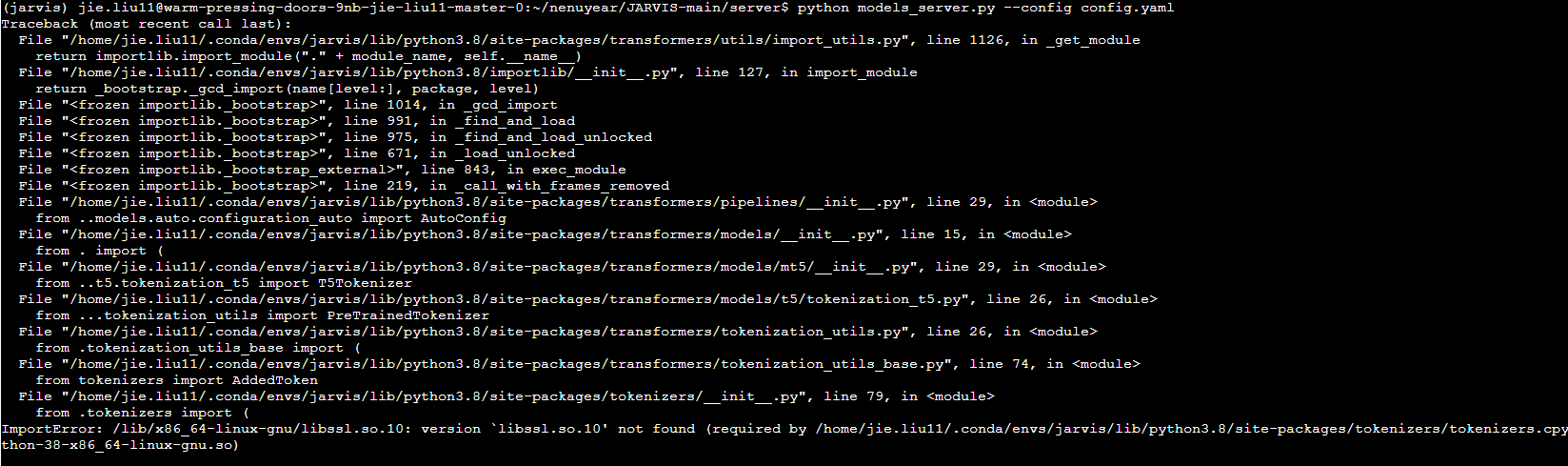 /lib/x86_64-linux-gnu/libssl.so.10: version `libssl.so.10' not found · Issue #82 · microsoft ...
