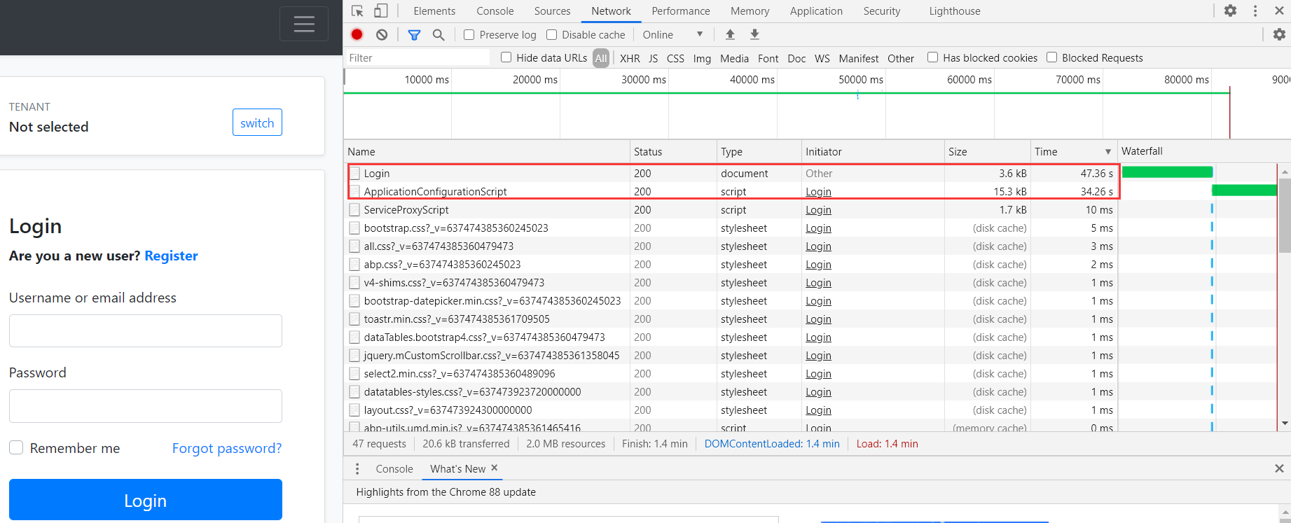 spend too much time when loading · Issue #7622 · abpframework/abp · GitHub