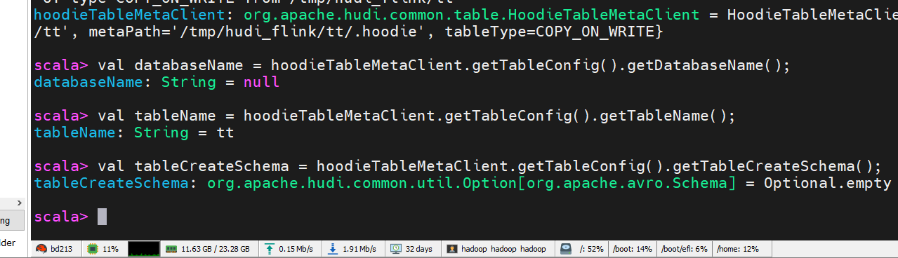 [SUPPORT] how to get hudi table schema and get table list under the same database · Issue #7363 ...