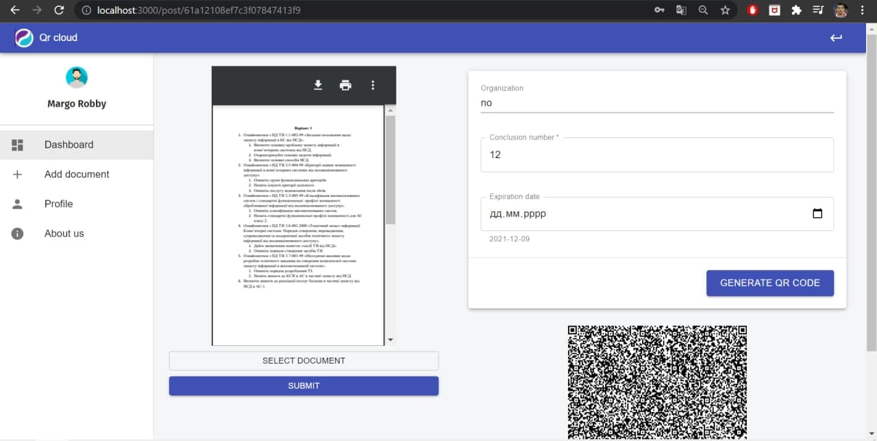 GitHub - Cristalsys/qr-code-app