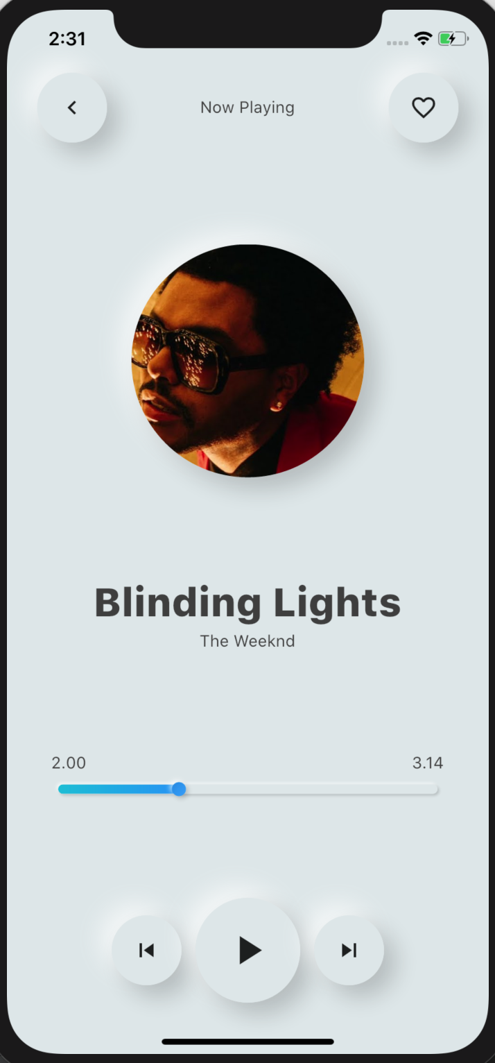 GitHub - angad14723/Flutter-Music-Neumorphism: Flutter neumorphism example