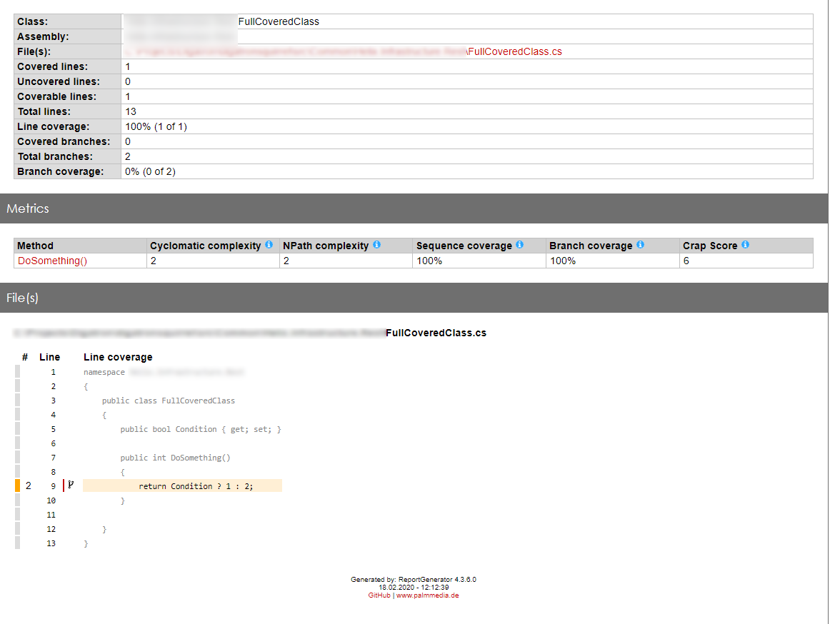 0 percent branch coverage for classes · Issue #933 · OpenCover ...
