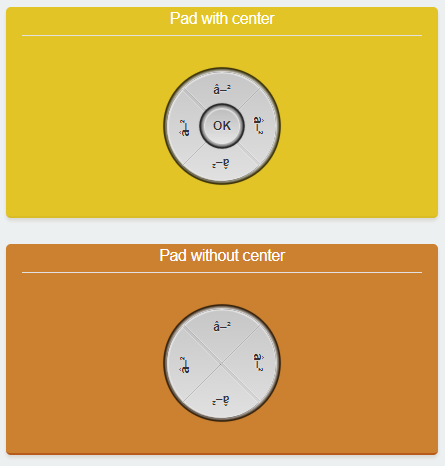 Arrow symbols on the pad are distorted · Issue #103 · s00500/ESPUI · GitHub